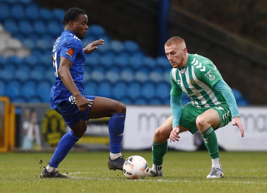 Yeovil Town Player Matt Worthington Stands Editorial Stock Photo ...
