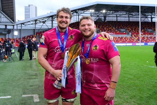 Aidon Davis Exeter Chiefs Patrick Schickerling Editorial Stock Photo ...