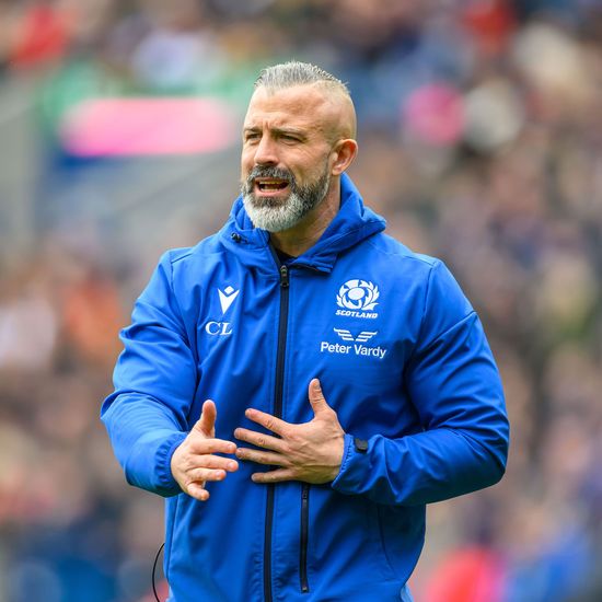 Scotland Fitness Coach Chris Leck During Editorial Stock Photo - Stock ...