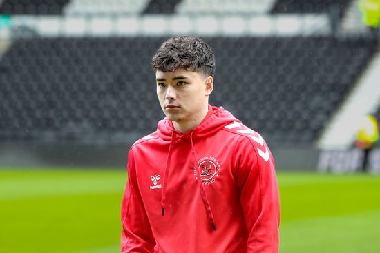 Phoenix Patterson 23 Fleetwood Town During Editorial Stock Photo ...