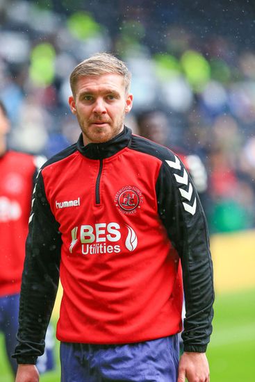 Daniel Batty 24 Fleetwood Town During Editorial Stock Photo - Stock ...