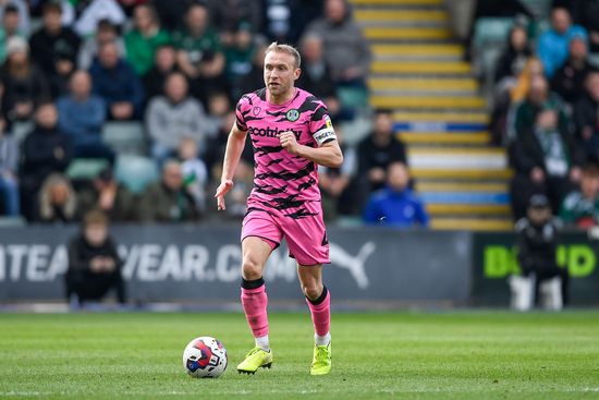 Dylan Mcgeouch 4 Captain Forest Green Editorial Stock Photo - Stock ...