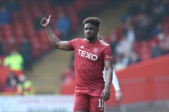 Luis Duk Lopes 11 Aberdeen During Editorial Stock Photo - Stock Image ...
