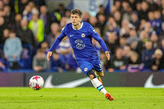Christian Pulisic 10 Chelsea During Premier Editorial Stock Photo ...
