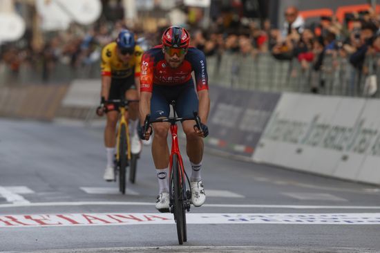Second Place Filippo Ganna Ineos Grenadiers Editorial Stock Photo ...