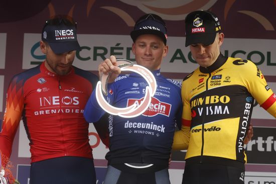 Lr Second Place Filippo Ganna Ineos Editorial Stock Photo - Stock Image ...