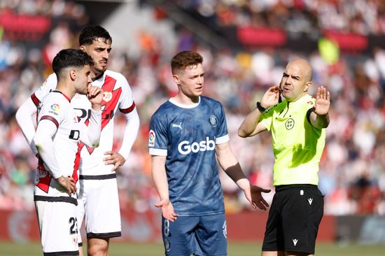 Pablo Gonzalez Fuertes Referee Match Gestures Editorial Stock Photo ...