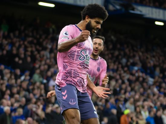 Ellis Simms Everton Celebrates Scoring Evertons Editorial Stock Photo ...