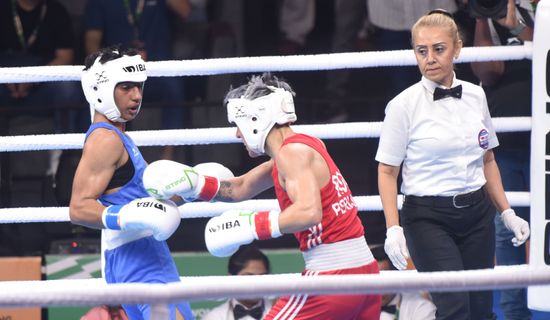 Indian Boxer Preeti Blue 54 Kg Editorial Stock Photo - Stock Image ...