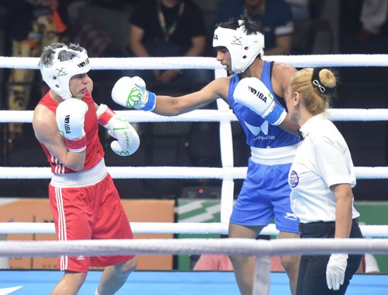 Indian Boxer Preeti Blue 54 Kg Editorial Stock Photo - Stock Image ...