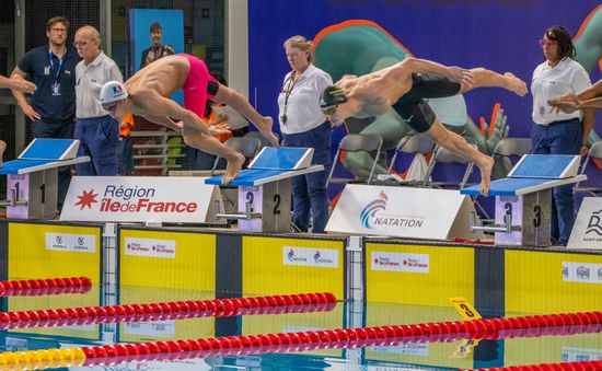 Maxime Grousset France During New Swimming Editorial Stock Photo ...