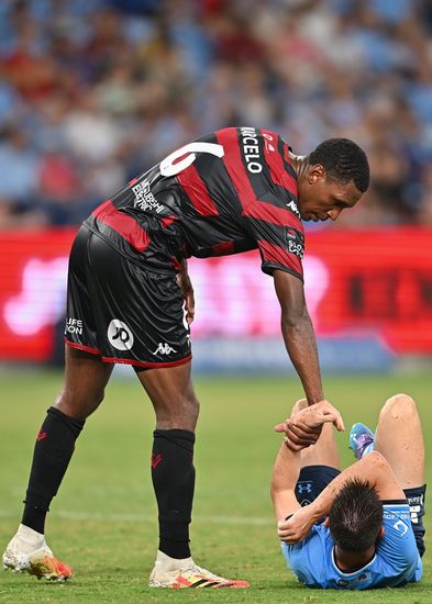 Joseph Lolley Sydney Fc Helped By Editorial Stock Photo - Stock Image ...