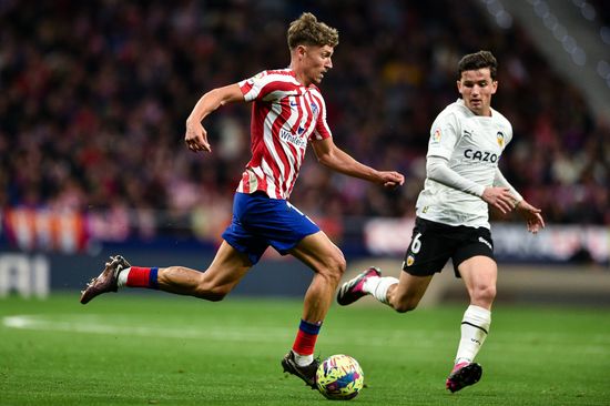 Marcos Llorente Hugo Guillamon During La Editorial Stock Photo - Stock ...