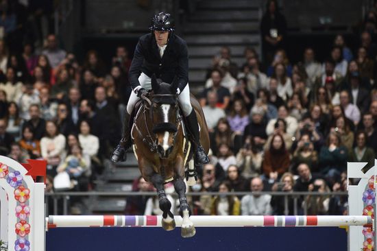 Kevin Staut Fra Riding Visconti Du Editorial Stock Photo - Stock Image ...