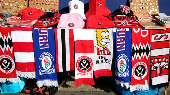 Hats Caps Scarfs During Fa Cup Editorial Stock Photo - Stock Image ...