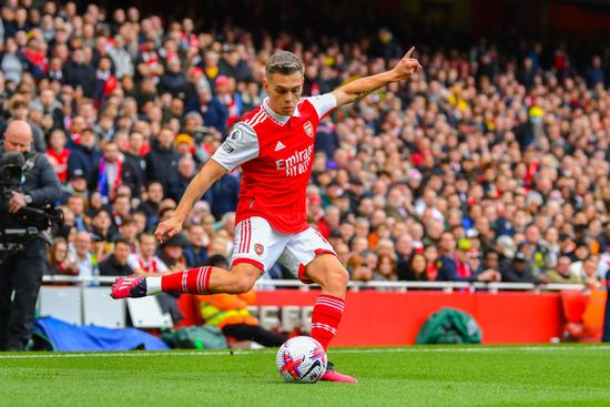 Arsenal Midfielder Leandro Trossard 19 Crosses Editorial Stock Photo ...
