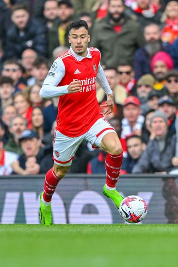 Arsenal Forward Gabriel Martinelli 11 During Editorial Stock Photo ...