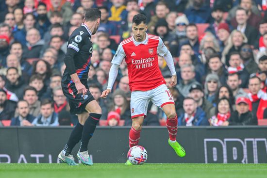 Arsenal Forward Gabriel Martinelli 11 On Editorial Stock Photo - Stock ...