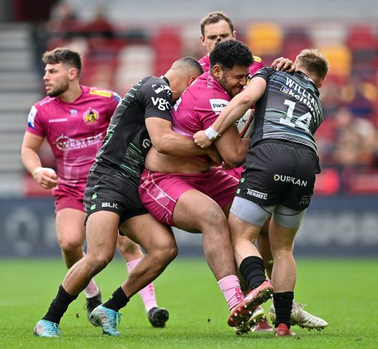 Rus Tuima Exeter Chiefs Takes On Editorial Stock Photo - Stock Image ...