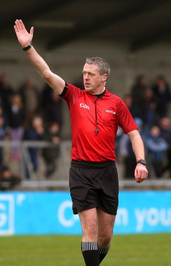 Dublin Vs Laois Referee Shane Hynes Editorial Stock Photo - Stock Image ...