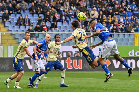 Bram Johan Andre Nuytinck Sampdoria Giangiacomo Editorial Stock Photo ...