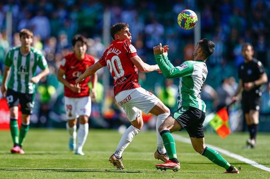 Giovanni Gonzalez Rcd Mallorca Juan Miguel Editorial Stock Photo ...