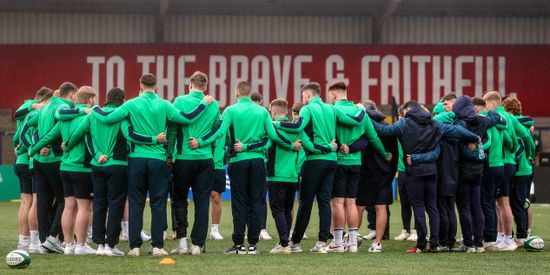 Ireland Vs England Ireland Team Huddle Editorial Stock Photo - Stock ...