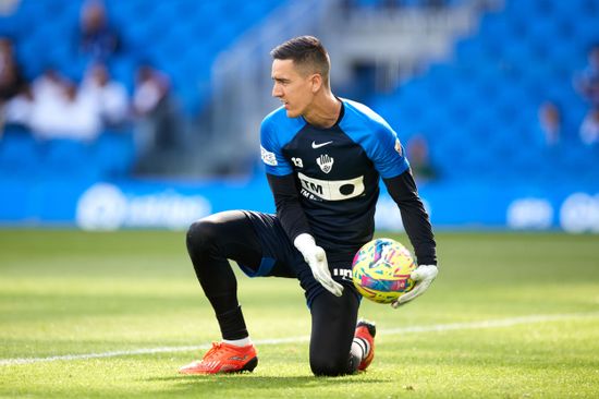Edgar Badia Elche Cf Warms Prior Editorial Stock Photo - Stock Image ...