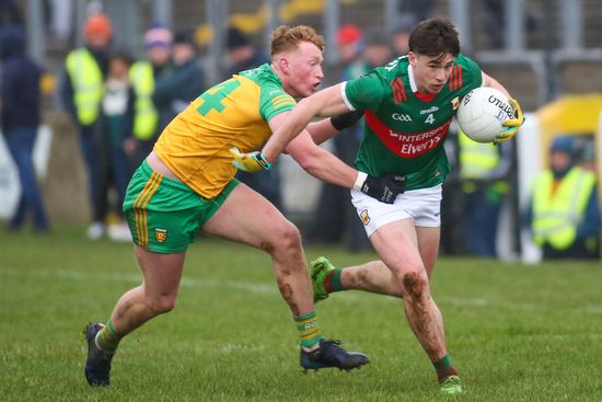 Donegal Vs Mayo Mayos Sam Callinan Editorial Stock Photo - Stock Image ...