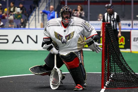 Philadelphia Wings Goaltender Zach Higgins 31 Editorial Stock Photo ...