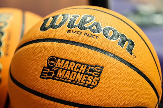 Wilson Game Ball Sits On Rack Editorial Stock Photo - Stock Image ...