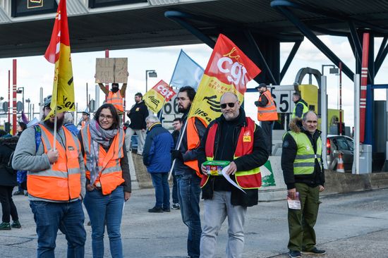 Organized Cgt Cheminots Versailles Trappes Pcf Editorial Stock Photo ...