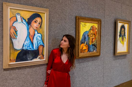 Irma Stern Girl Jug Est Meinkie Editorial Stock Photo - Stock Image ...