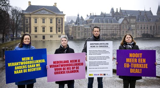 Hague Members Amnesty International Peace Organization Editorial Stock ...