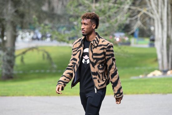 Kingsley Coman Arrived National Training Center Editorial Stock Photo ...