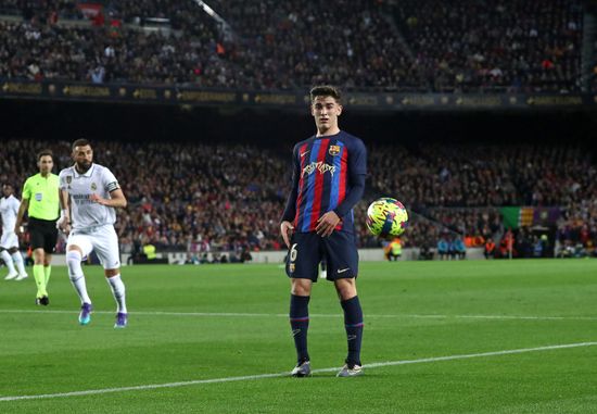 Gavi During Match Between Fc Barcelona Editorial Stock Photo - Stock ...