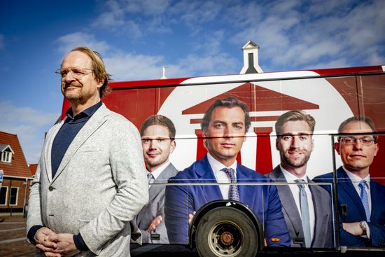 Portrait Party Leader Johan Dessing First Editorial Stock Photo - Stock ...