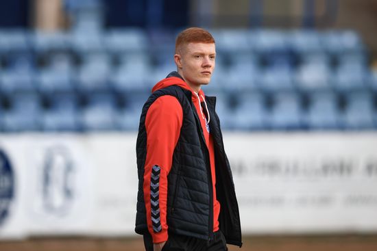 Fraser Bryden Ayr United Inspects Pitch Editorial Stock Photo - Stock ...