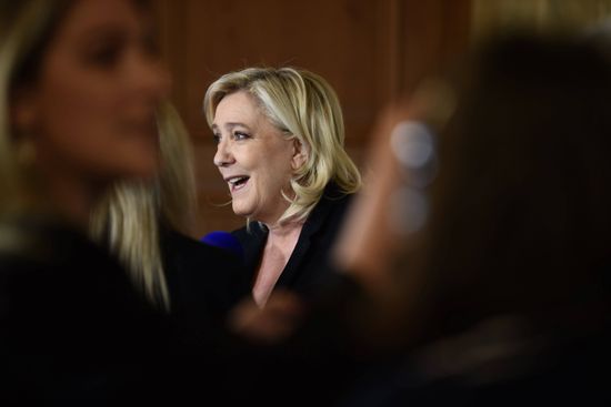 French Farright Rassemblement National Rn Party Editorial Stock Photo ...