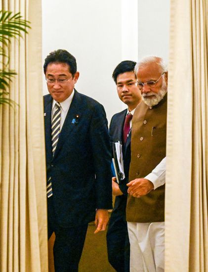 Prime Minister Narendra Modi Japanese Prime Editorial Stock Photo ...