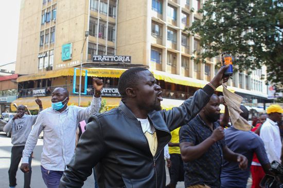 Supporter Azimio La Umoja One Kenya Editorial Stock Photo - Stock Image ...