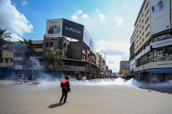 Supporter Azimio La Umoja One Kenya Editorial Stock Photo - Stock Image ...