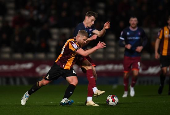 Adam Clayton Bradford City Owen Moxon Editorial Stock Photo - Stock ...