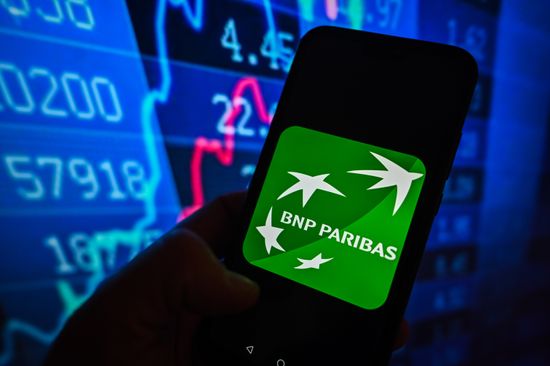 This Photo Illustration Bnp Paribas Bank Editorial Stock Photo - Stock ...