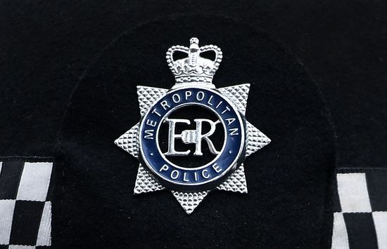 Metropolitan Police Badge London Britain 21 Editorial Stock Photo ...