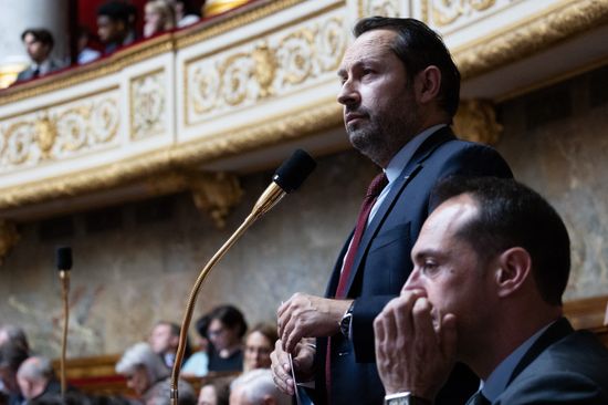 French Rassemblement National Rn Deputy Sebastien Editorial Stock Photo ...