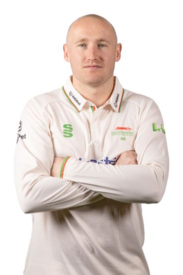 Callum Parkinson During Leicestershire County Cricket Editorial Stock ...