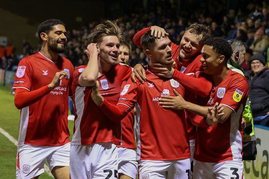 Goal Crewe Alexandra Midfielder Callum Ainley Editorial Stock Photo ...