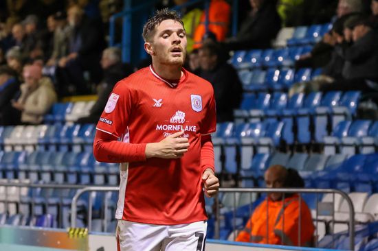 Crewe Alexandra Midfielder Callum Ainley 10 Editorial Stock Photo ...