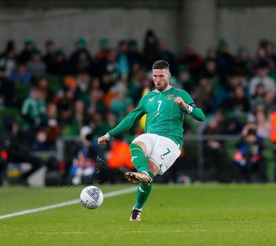 Matt Doherty C Ireland Passes Ball Editorial Stock Photo - Stock Image ...